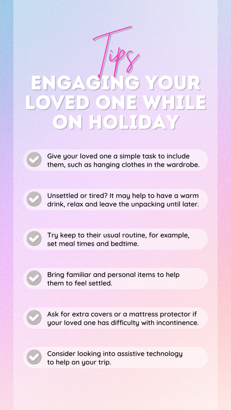 A simple guide for holidays and dementia - Bridgit Care